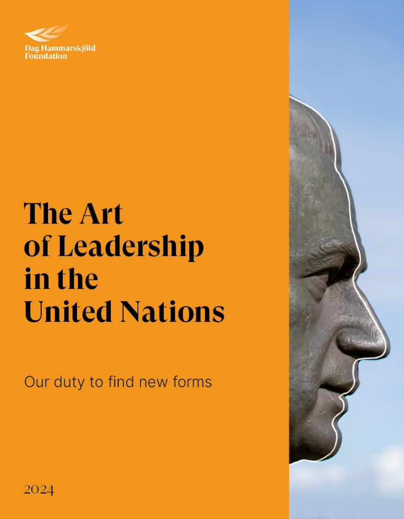 The Art of Leadership in the United Nations: Our duty to find new forms